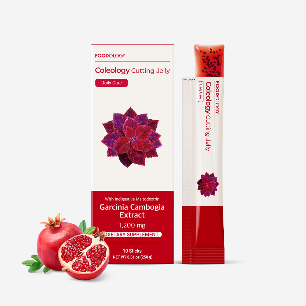 FOODOLOGY Coleology Cutting Jelly | Garcinia Cambogia Pomegranate Jelly ...